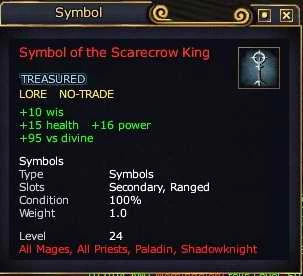 Symbol of the Scarecrow King | EQ2Classic Wiki | Fandom