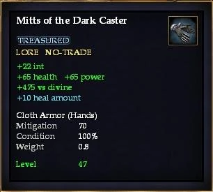 Mitts of the Dark Caster | EQ2Classic Wiki | Fandom