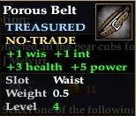 Porous Belt | EQ2Classic Wiki | Fandom