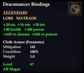 Dracomancer Bindings | EQ2Classic Wiki | Fandom