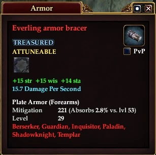 Everling armor bracer | EQ2Classic Wiki | Fandom
