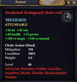 Awakened Scaleguard chain coif | EQ2Classic Wiki | Fandom