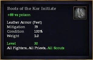 Boots of the Kor Initiate | EQ2Classic Wiki | Fandom