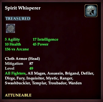 Spirit Whisperer | EQ2Classic Wiki | Fandom