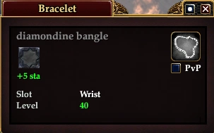Diamondine bangle | EQ2Classic Wiki | Fandom