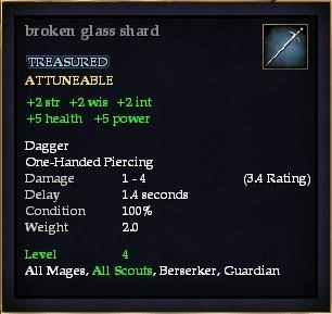 Broken glass shard | EQ2Classic Wiki | Fandom