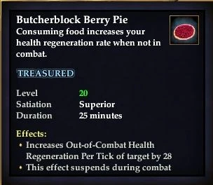 Butcherblock Berry Pie | EQ2Classic Wiki | Fandom