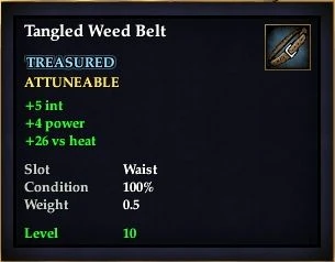 Tangled Weed Belt | EQ2Classic Wiki | Fandom