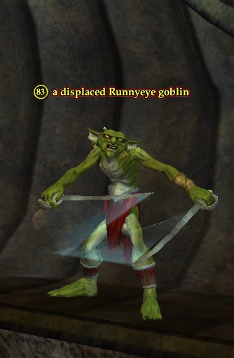 A displaced Runnyeye goblin | EQ2Classic Wiki | Fandom