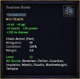 Fearless Boots | EQ2Classic Wiki | Fandom