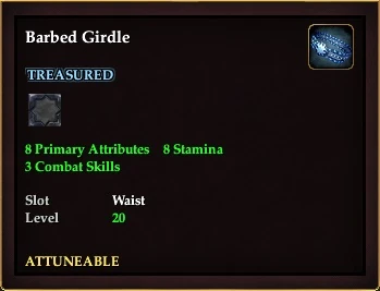 Barbed Girdle | EQ2Classic Wiki | Fandom
