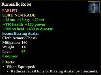 Runesilk Robe | EQ2Classic Wiki | Fandom
