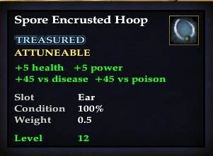 Spore Encrusted Hoop | EQ2Classic Wiki | Fandom