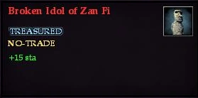 Broken Idol of Zan Fi | EQ2Classic Wiki | Fandom