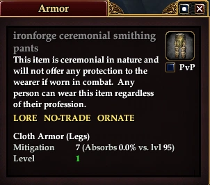 Ironforge ceremonial smithing pants | EQ2Classic Wiki | Fandom