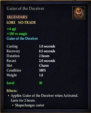 Guise of the Deceiver | EQ2Classic Wiki | Fandom