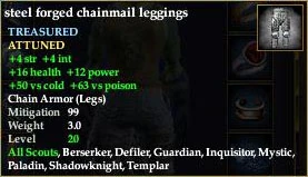 Steel forged chainmail leggings | EQ2Classic Wiki | Fandom