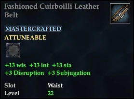 Fashioned Cuirboilli Leather Belt | EQ2Classic Wiki | Fandom