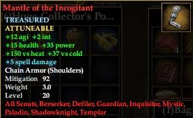 Mantle of the Incogitant | EQ2Classic Wiki | Fandom