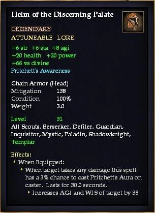 Helm of the Discerning Palate | EQ2Classic Wiki | Fandom