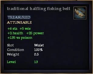Traditional halfling fishing belt | EQ2Classic Wiki | Fandom
