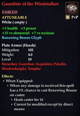 Gauntlets of the Windstalker | EQ2Classic Wiki | Fandom