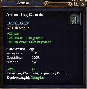 Ardent Leg Guards | EQ2Classic Wiki | Fandom
