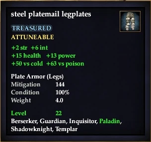 Steel platemail legplates | EQ2Classic Wiki | Fandom