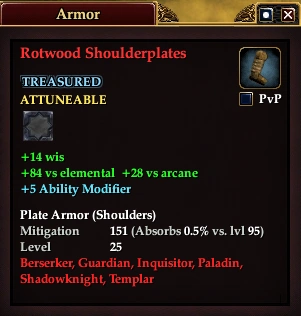 Rotwood Shoulderplates | EQ2Classic Wiki | Fandom