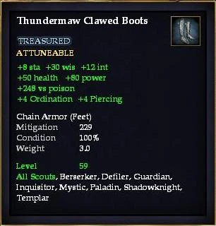Thundermaw Clawed Boots | EQ2Classic Wiki | Fandom