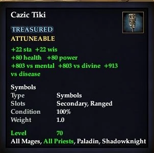 Cazic Tiki | EQ2Classic Wiki | Fandom