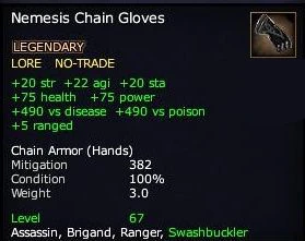 Nemesis Chain Gloves | EQ2Classic Wiki | Fandom