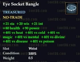 Eye Socket Bangle | EQ2Classic Wiki | Fandom