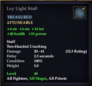 Ley Light Staff | EQ2Classic Wiki | Fandom