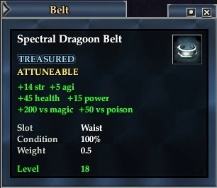 Spectral Dragoon Belt | EQ2Classic Wiki | Fandom