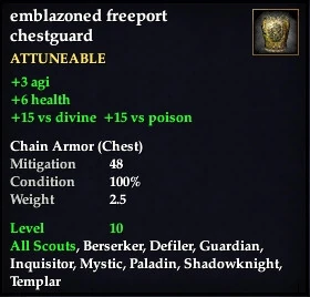 Emblazoned freeport chestguard | EQ2Classic Wiki | Fandom