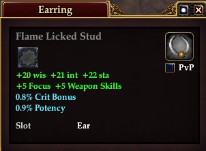 Flame Licked Stud | EQ2Classic Wiki | Fandom