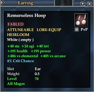 Remorseless Hoop (Level 78) | EQ2Classic Wiki | Fandom
