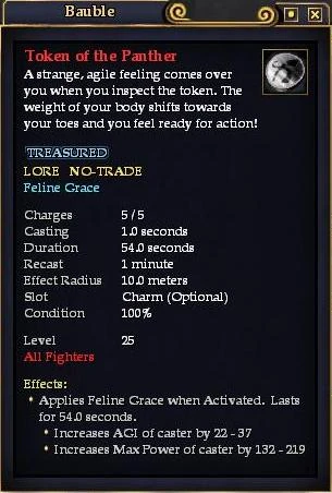 Token of the Panther | EQ2Classic Wiki | Fandom