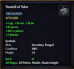 Voodoll of Valor | EQ2Classic Wiki | Fandom