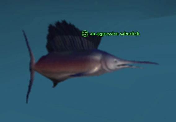 An aggressive saberfish | EQ2Classic Wiki | Fandom