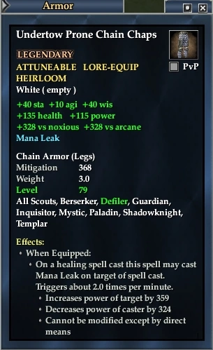 Undertow Prone Chain Chaps (Level 79) | EQ2Classic Wiki | Fandom