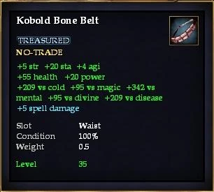 Kobold Bone Belt | EQ2Classic Wiki | Fandom