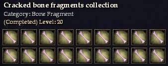 cracked bone fragments collection | EQ2Classic Wiki | Fandom