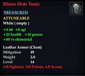 Rhino Hide Tunic | EQ2Classic Wiki | Fandom