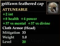 Griffawn feathered cap | EQ2Classic Wiki | Fandom