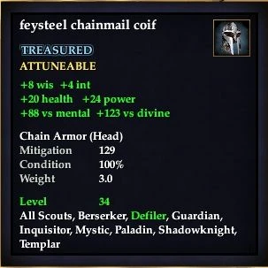 Feysteel chainmail coif | EQ2Classic Wiki | Fandom