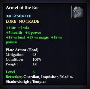 Armet of the Fae | EQ2Classic Wiki | Fandom