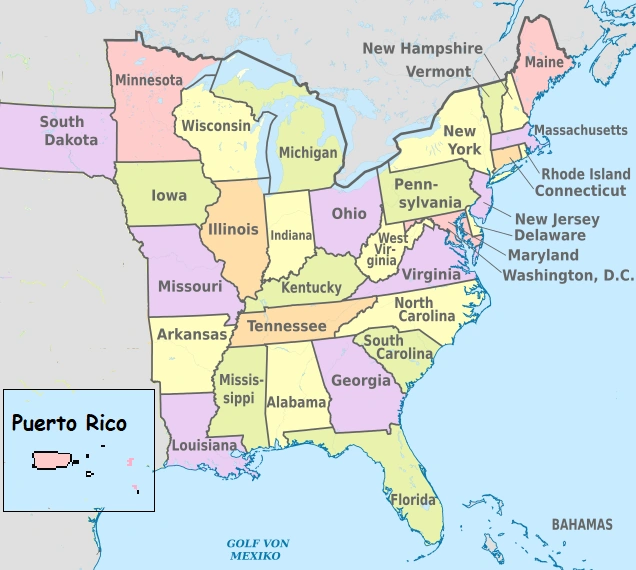 Mapa Imprimible De Los Estados Confederados Amazon.com: Mapa De Los