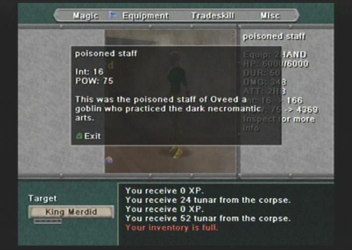 Poisoned Staff | Everquest Online Adventures Wiki | Fandom